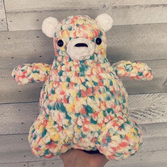 Toys | Crocheted Pear Bear | Poshmark